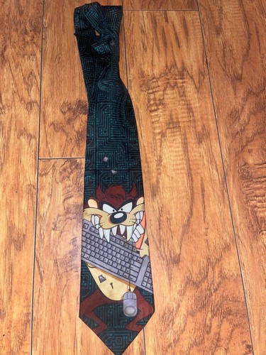 Computer Taz Tie, Looney Tunes Mania, 1999 | eBay