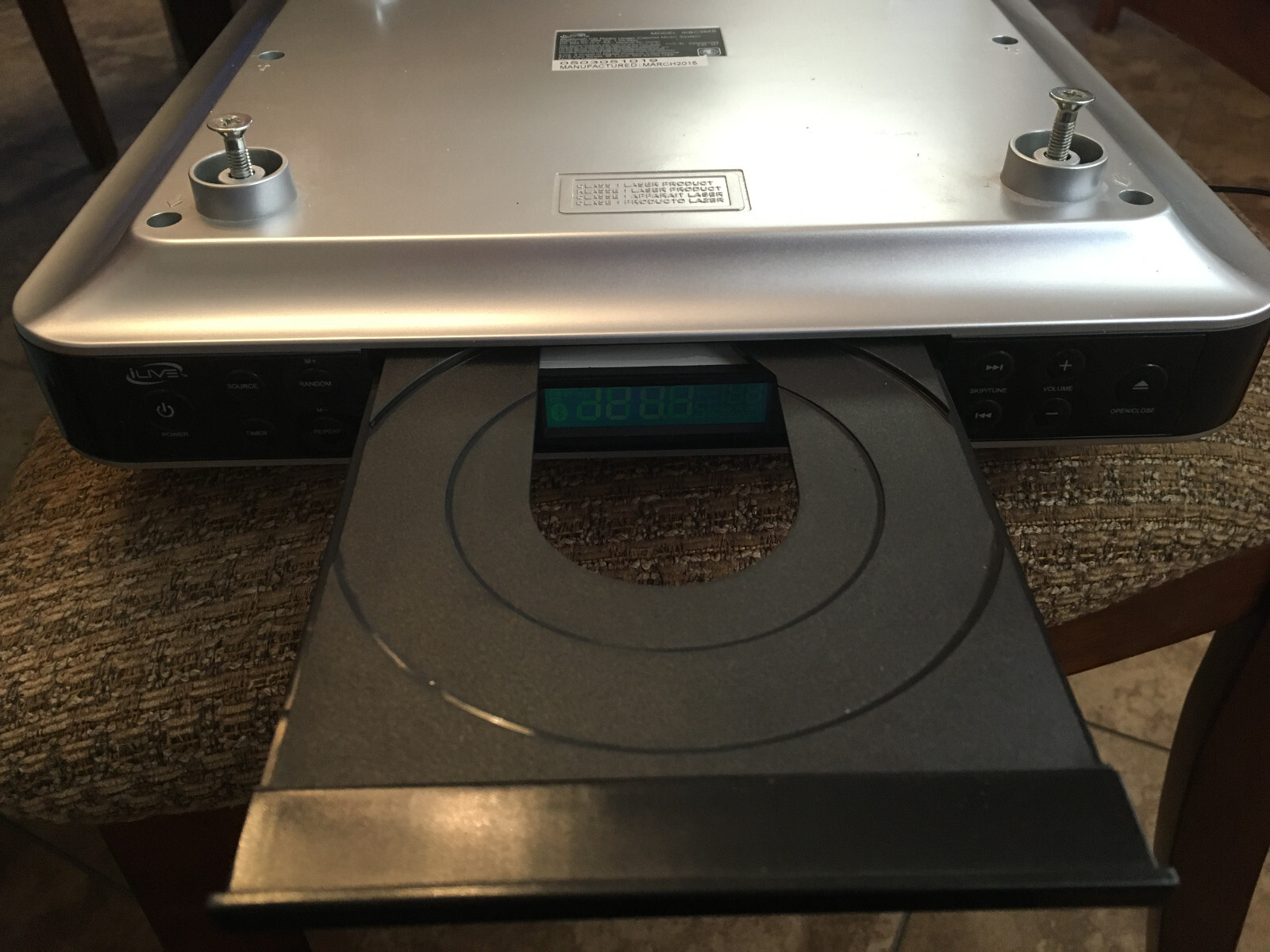 Kitchen iLive Under Counter Cabinet Stereo Radio Bluetooth CD Player ...