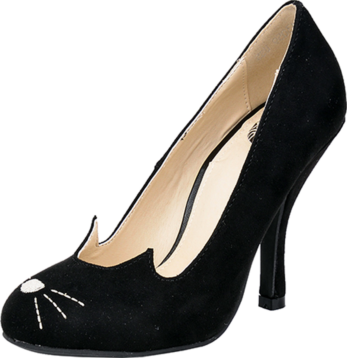 T.U.K. Microfiber SOPHISTAKITTY Bombshell 50s Retro HEELS Pumps ...