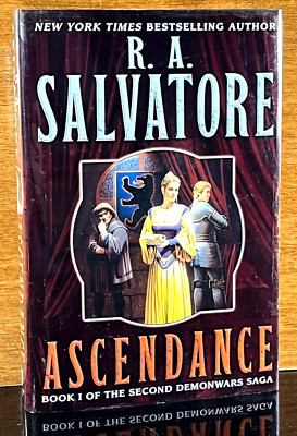 Demon Wars Saga ASCENDANCE R.A Salvatore Book 1 BCE DemonWars Volume HC ...