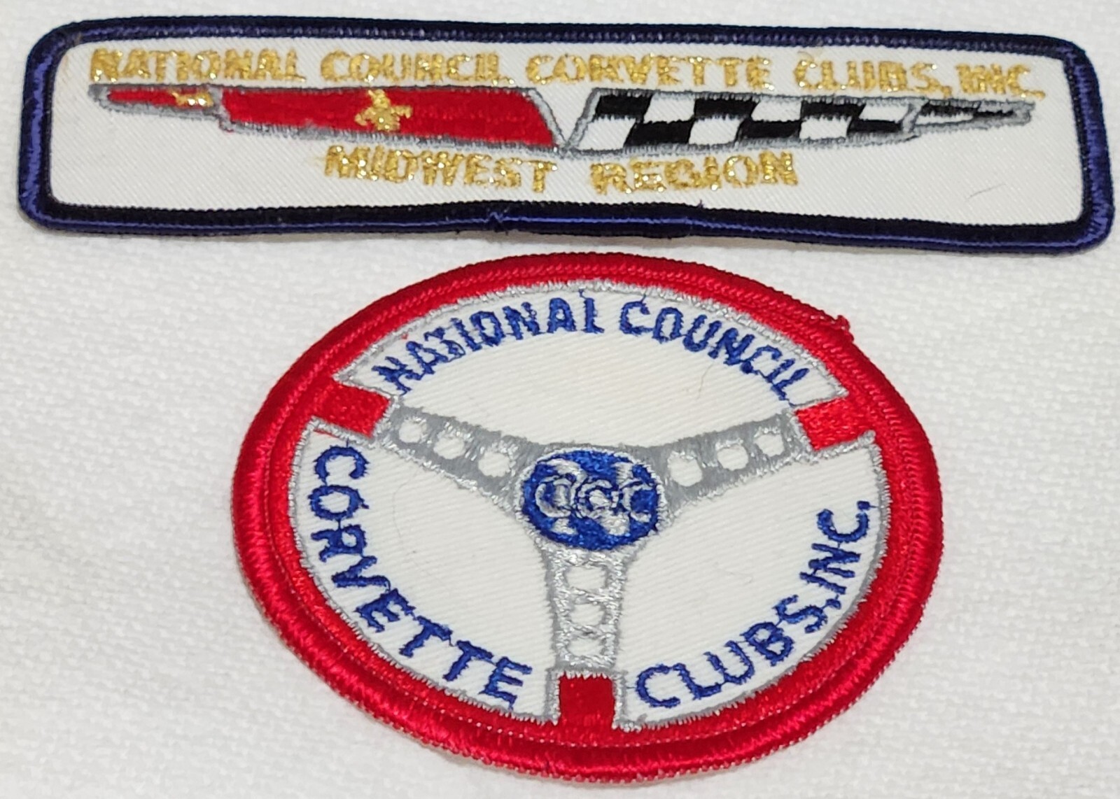 2 Different Patches For National Council Corvette Club For Jackets | eBay