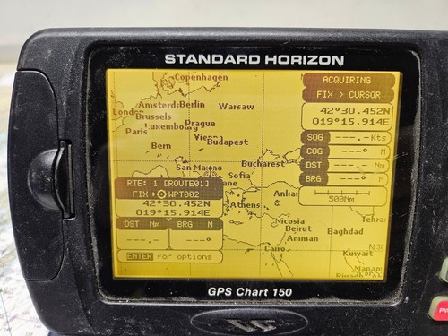 Standard Horizon GPS Chart 150 GPS Chartplotter | Italy