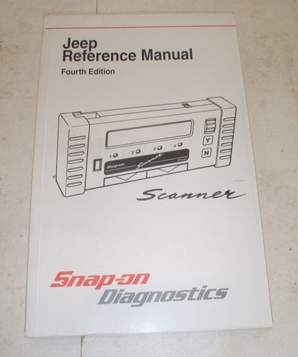 Snap On Scanner JEEP Reference Manual Fourth Edition | eBay
