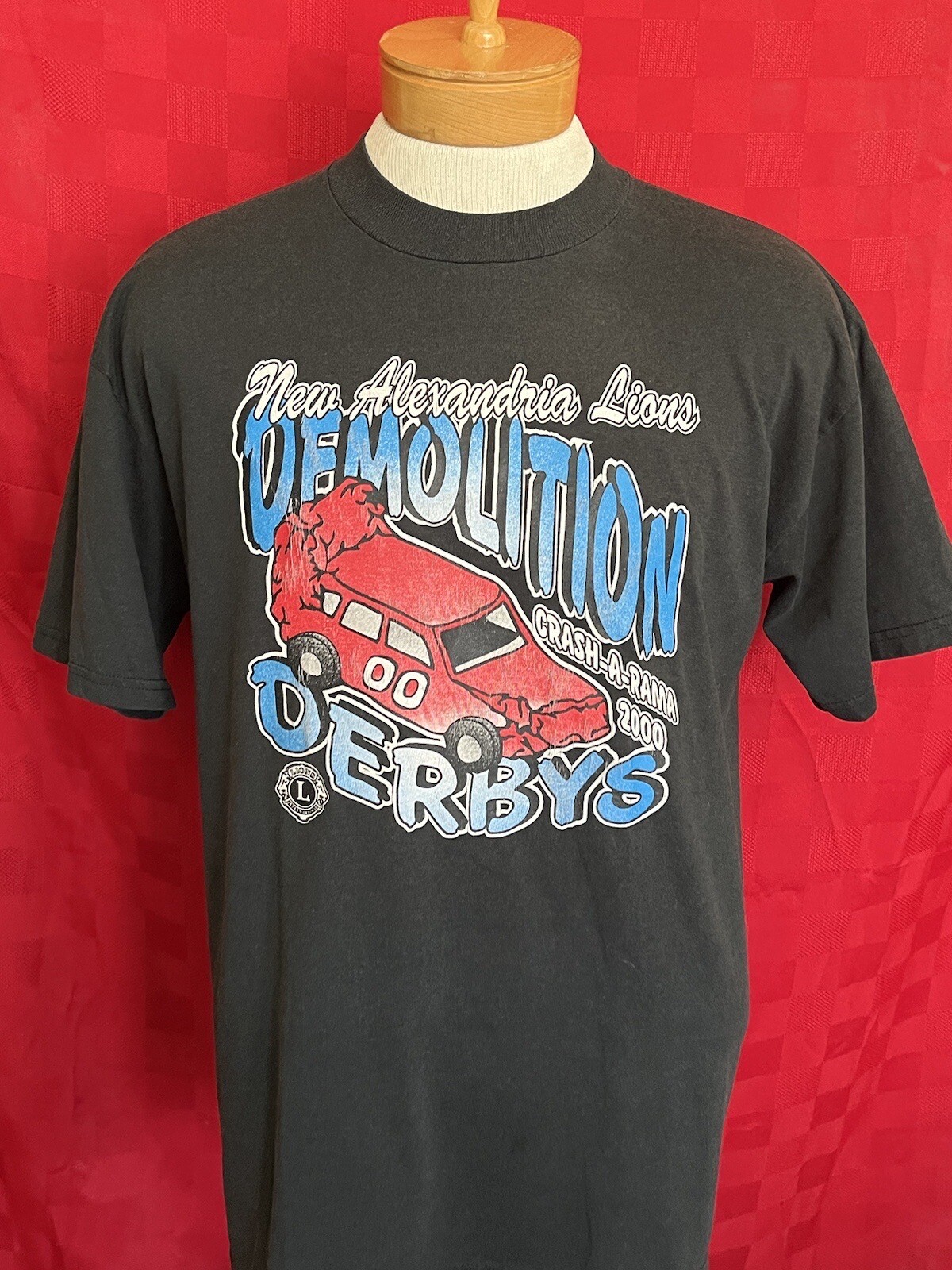 VINTAGE 2000 Demolition Derby Crash-A-Rama Shirt New … - Gem