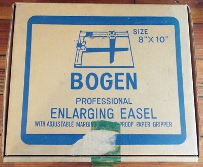 Bogen 8 x 10 Adjustable Professional Enlarging Easel EC with box | eBay