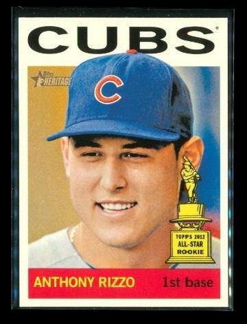 2013 TOPPS HERITAGE ROOKIE Baseball Trading Card #191 ANTHONY RIZZO Chicago Cubs | eBay