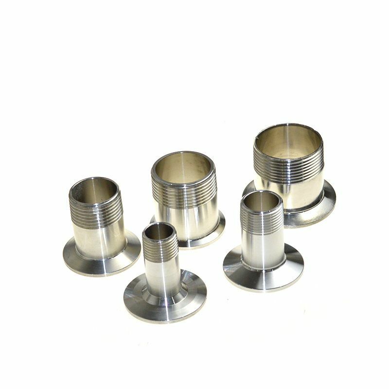 3/4" BSP DN20 Sanitary Male Threaded Ferrule Pipe Fitting Tri Clamp ...