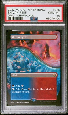 Shivan Reef (Borderless) 2022 Magic The Gathering Dominaria United #380 ...