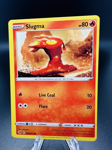 Pokemon TCG - Slugma 34/264 - Fusion Strike 2021 | eBay