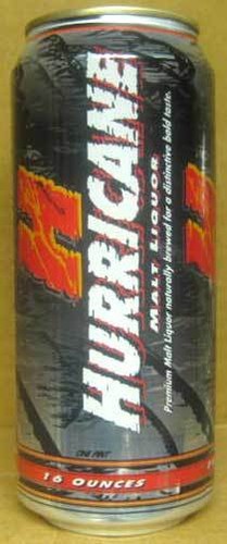 HURRICANE MALT LIQUOR 16oz Beer CAN, Anheuser-Busch, St. Louis ...