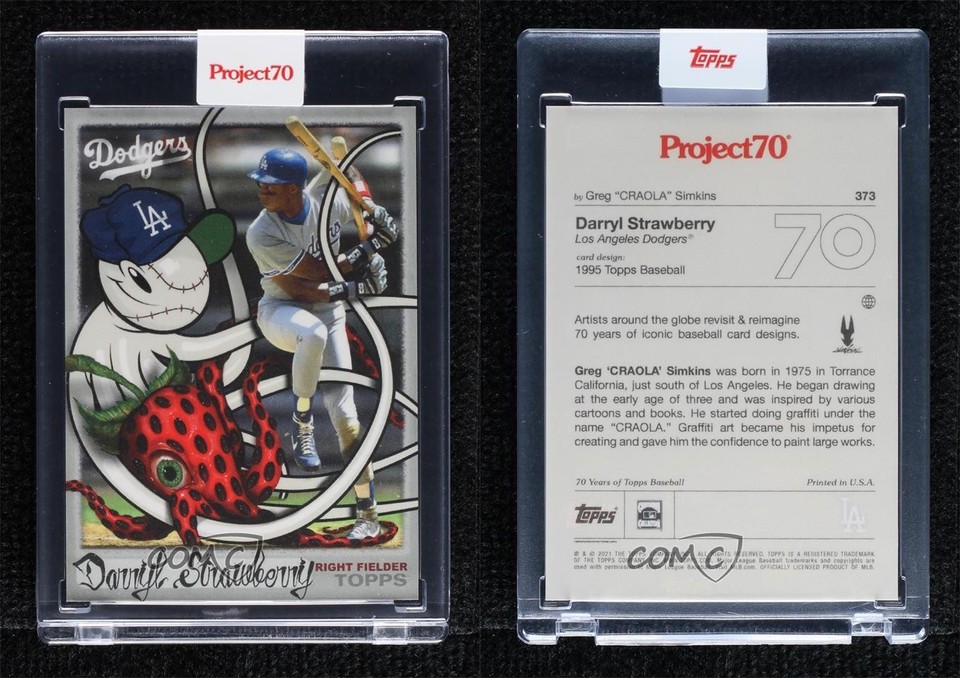2021 Project 70 Online Exclusive Darryl Strawberry Greg Simkins by ...