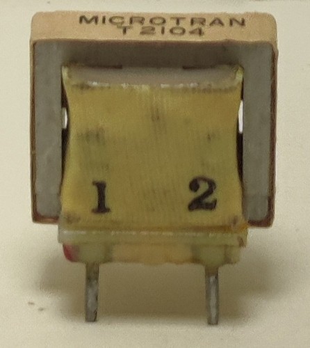 Microtran T2104 Audio Coupling Transformer, New Old Stock, Lot of 7 | eBay