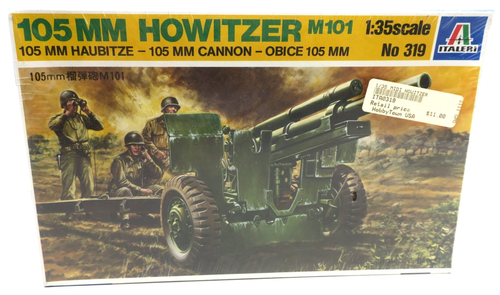 Italeri 1/35 105MM Howitzer M101 Model Kit #319 | eBay