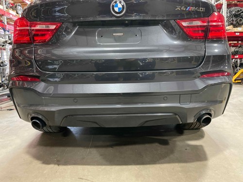 2018 BMW X4 OEM Rear Bumper Cover Park Assist A90M Sophisto Grey 15-18 ...