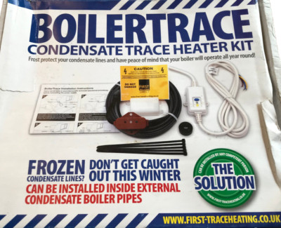 NEW - BOILERTRACE 3 CONDENSATE HEATER KIT COMPLETE KIT ORIGINAL BOX ...
