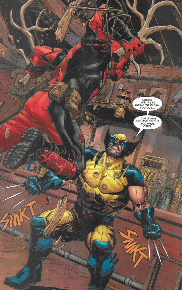 Deadpool Wolverine Comic 3 First Print Cover B Kuder April Fool's ...