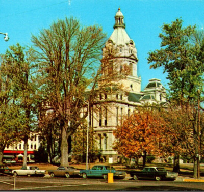Parke County Court House Rockville BUILT 1882 Indiana Vintage Postcard ...