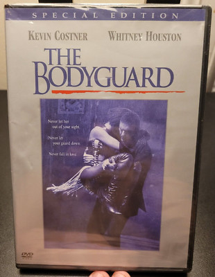 The Bodyguard DVD NEW Kevin Costner Whitney Houston Romance Thriller ...