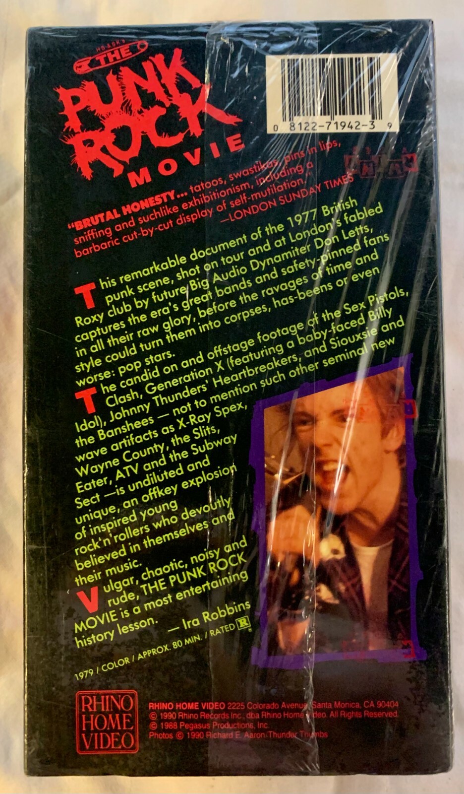 The Punk Rock Movie (VHS) for sale online | eBay