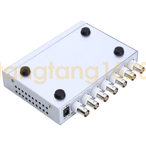 New 4CH Mini Color CCTV Video Quad Processor Splitter Security for CCTV ...