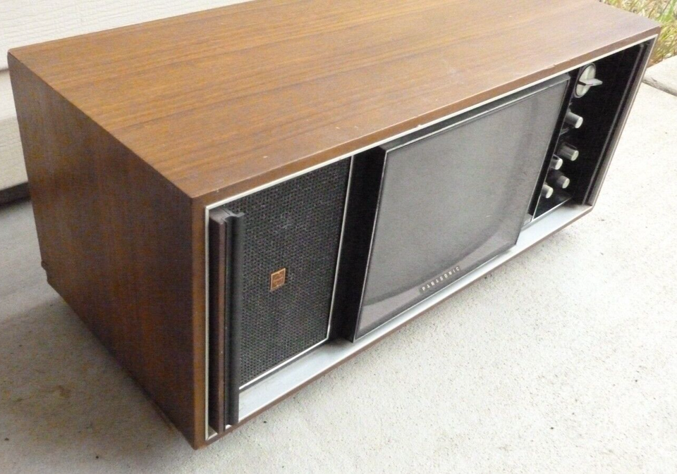 Vintage Panasonic Transistor TV Television Museum Piece RARE | eBay