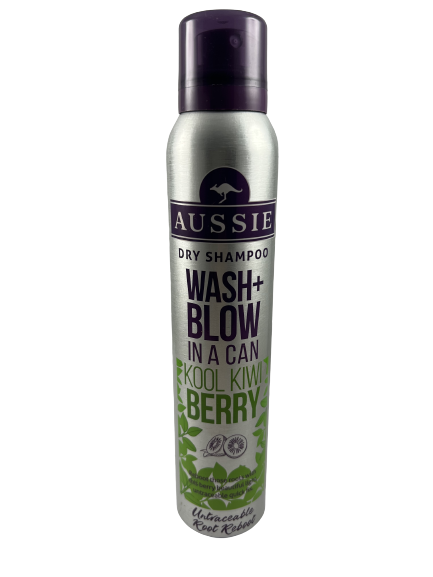 Aussie Wash + Blow Kool Kiwi Berry Dry Shampoo 180ml | eBay UK