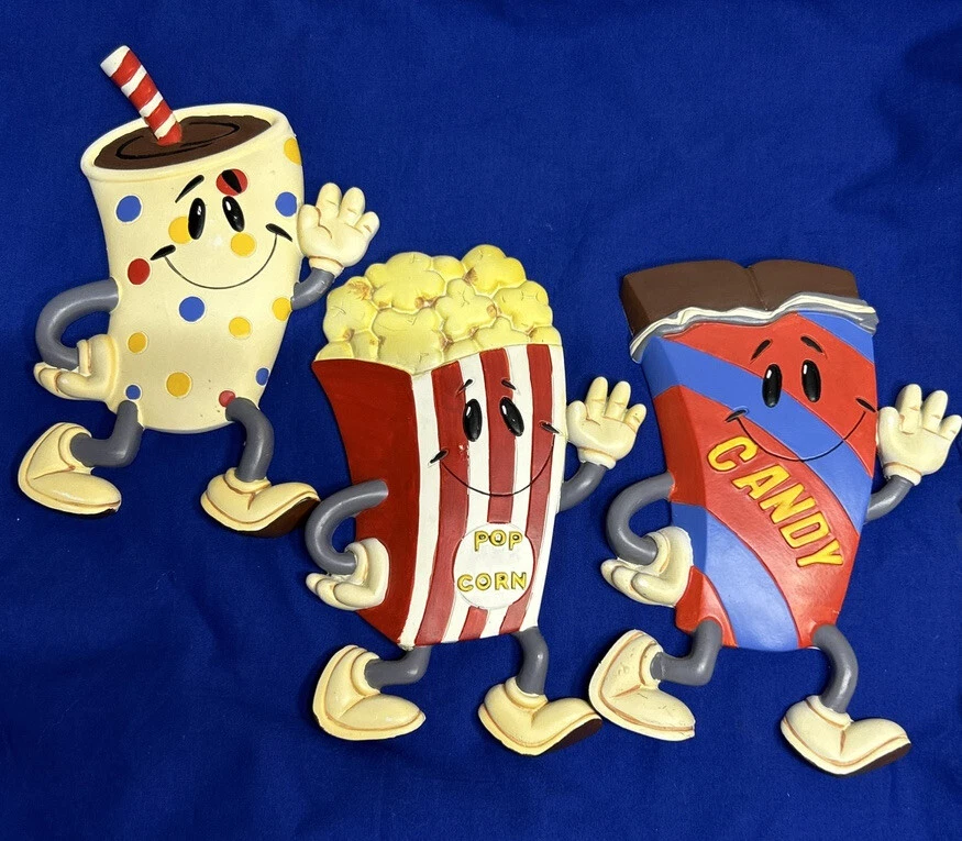 Movie Popcorn And Soda And Candy