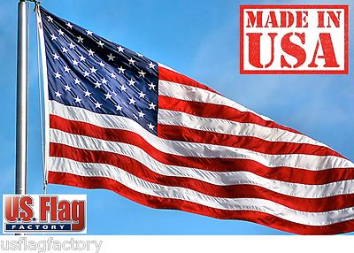 US Flag Factory 6x10 FT US AMERICAN FLAG Outdoor SolarMax Nylon Flag ...