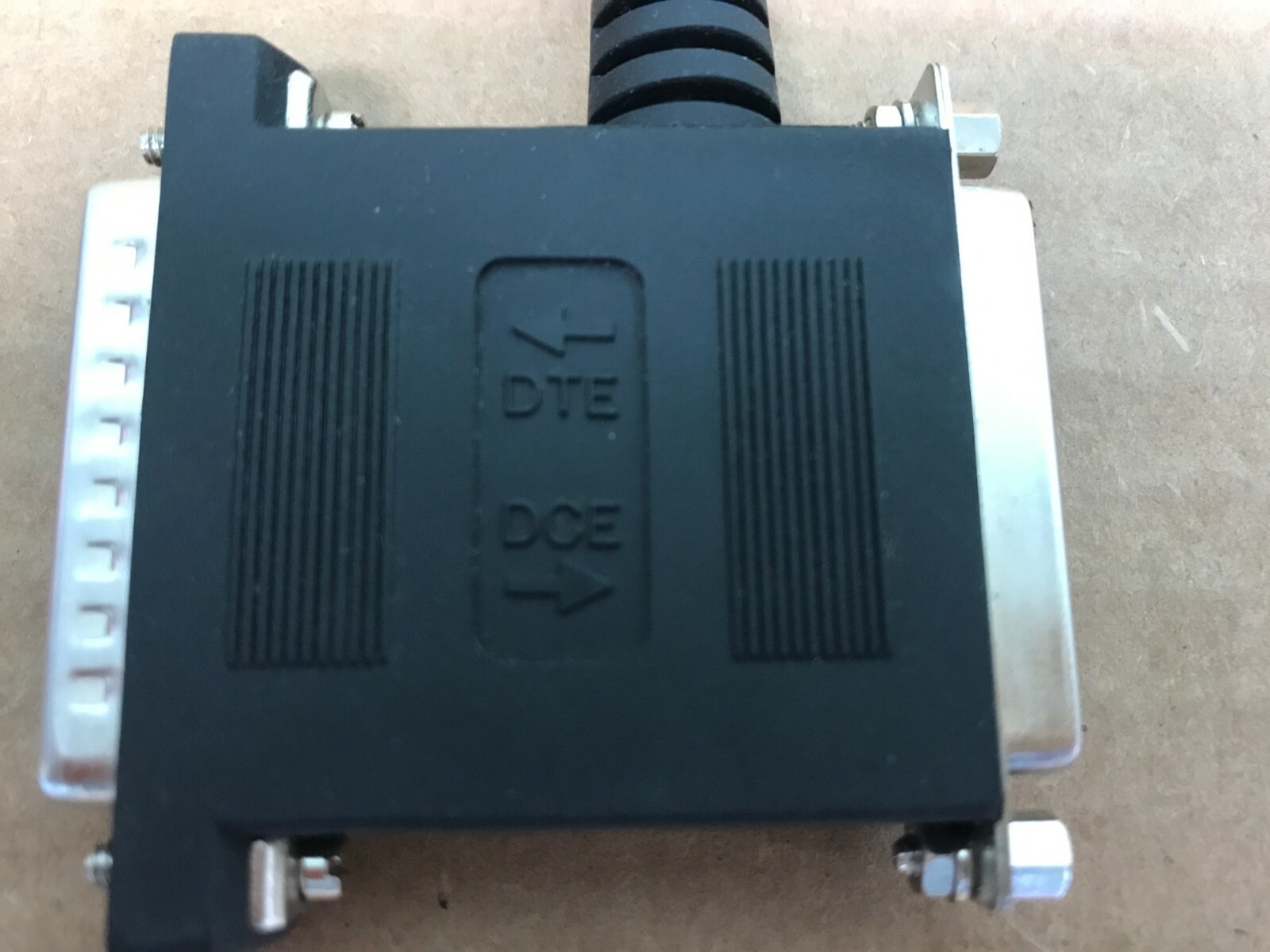 RS232 cable straight-through cable DTE to DCE interface | eBay