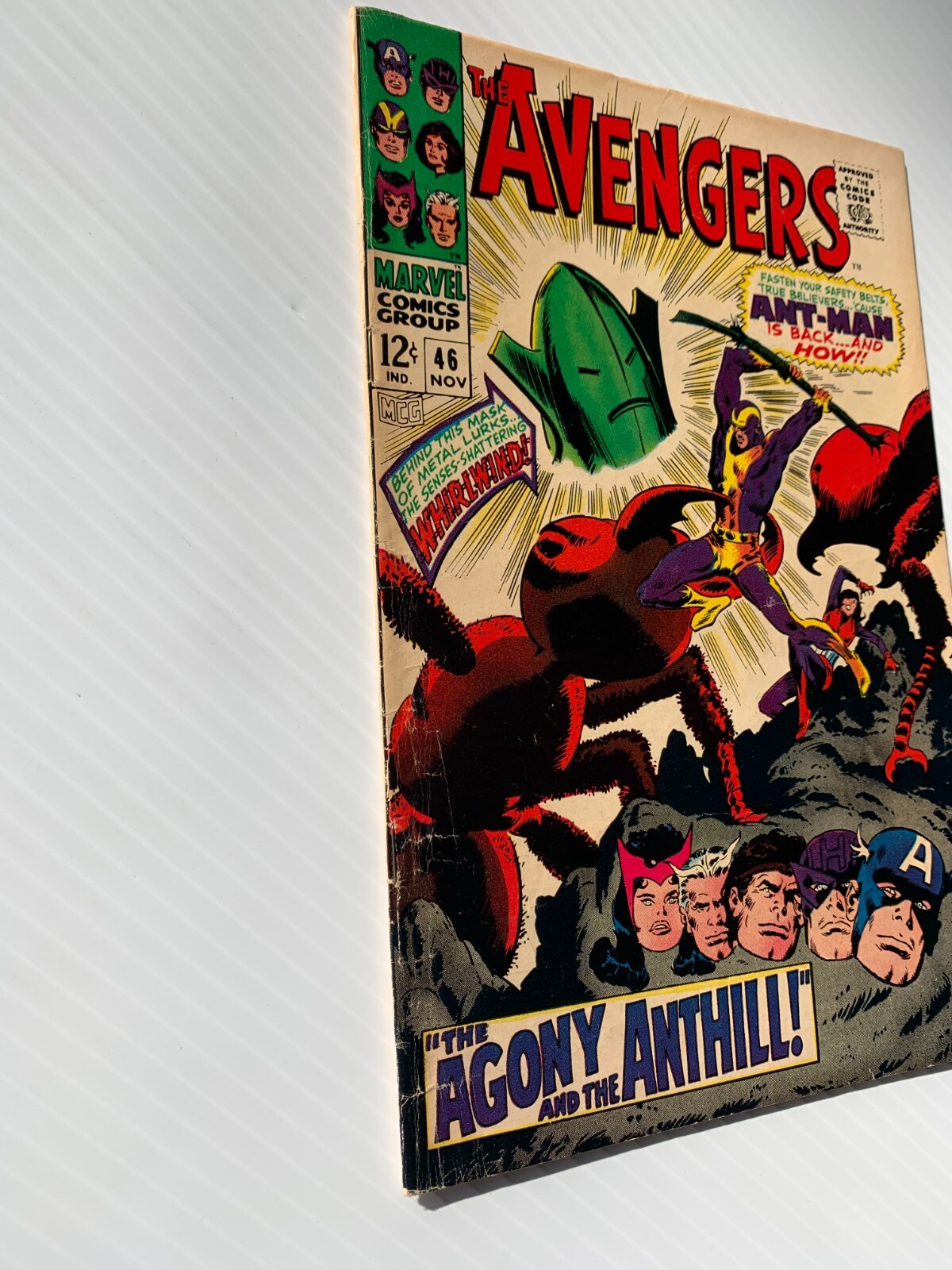 Avengers #46 1967 - 1st appearance Whirlwind! Ant-Man! | eBay