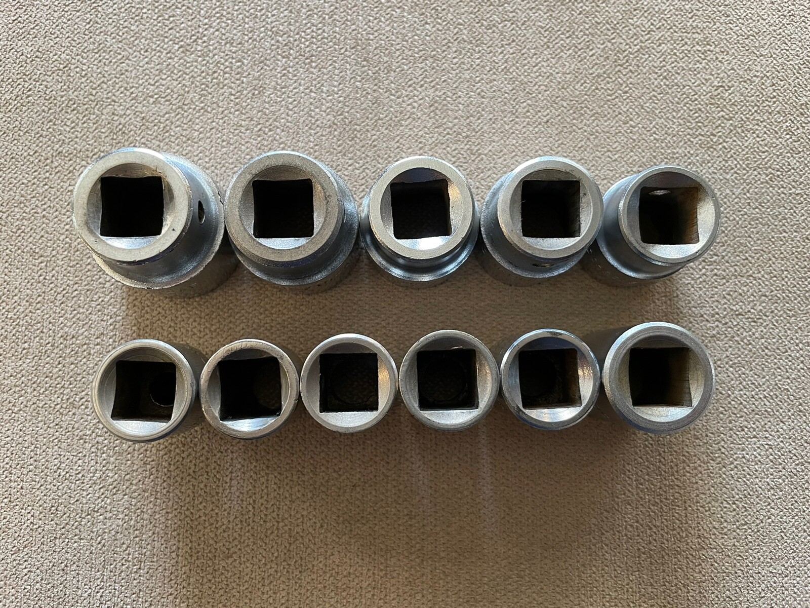Sidchrome Vintage 11pc AF Imperial 1/2dr Socket Set Australia 3/8 - 1 ...