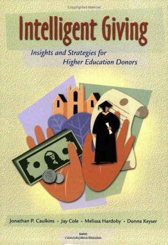 Intelligent Giving : Insights and Strategies for Higher Education ...