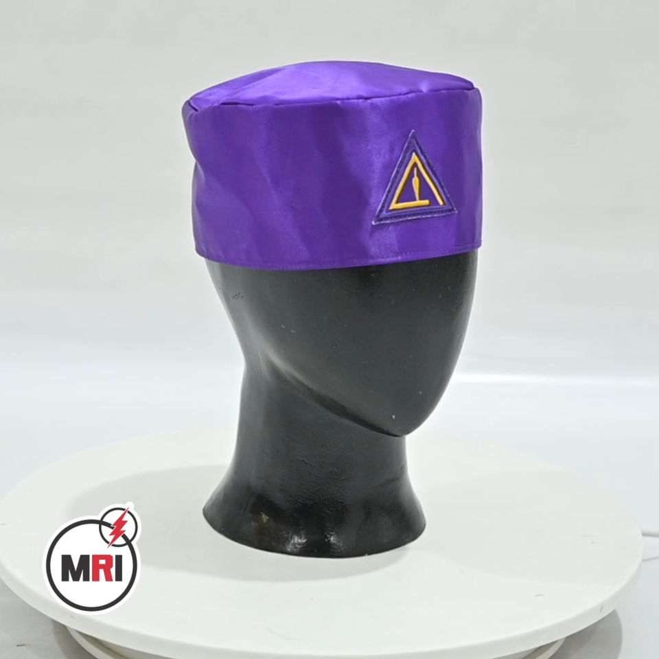 MASONIC ROYAL AND SELECT MASTER SKULL CAP, RSM CROWN SOFT CAP ONE SIZE ...