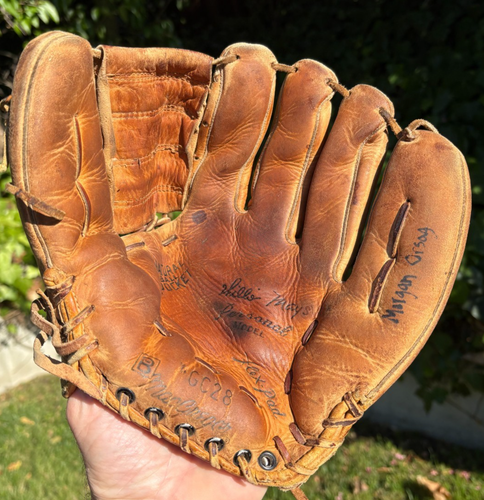 Vintage MacGregor Willie Mays GC28 Personal Model Baseball Glove Made ...