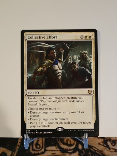 Collective Effort Commander: Phyrexia: All Will Be One Regular Magic ...