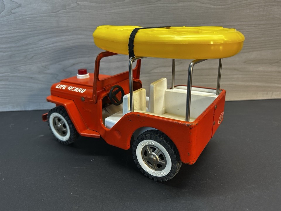 1969 Orange Tonka Lifeguard Jeep No.2306 (J438) | eBay