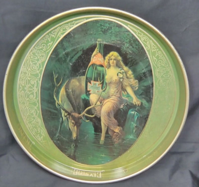 CLYSMIC Water Nymph SERVING TRAY Bar KING OF TABLE WATERS Beer ...
