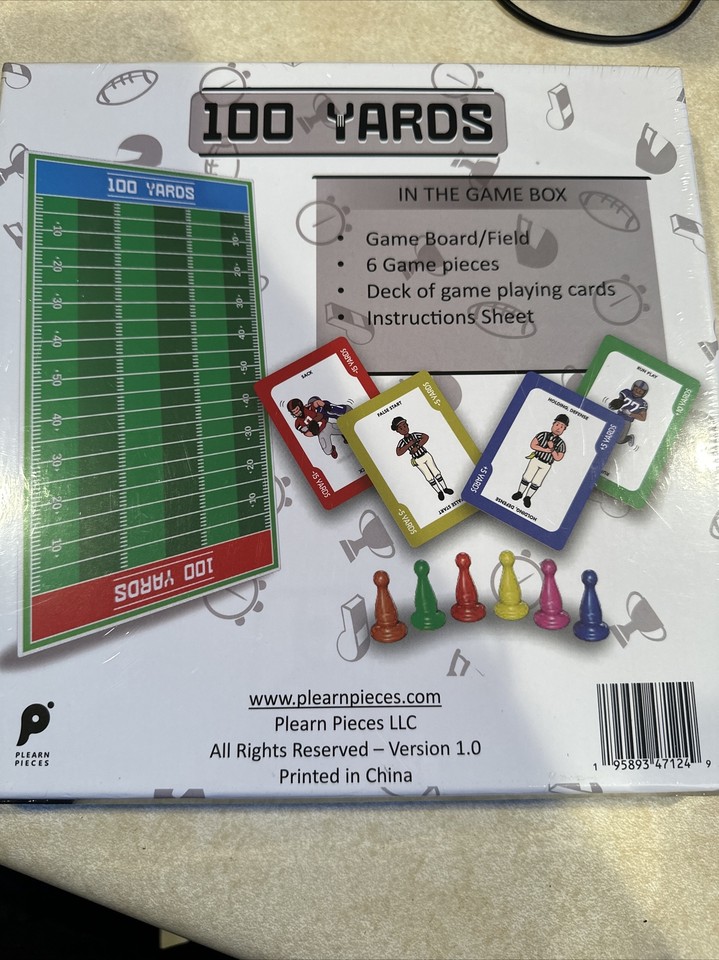 100 Yards Family Football Game Where Players Compete to be The First to ...