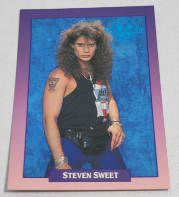 267 Steven Sweet 1991 GDM Brockum Rock Cards Rare Vintage Legacy Series ...