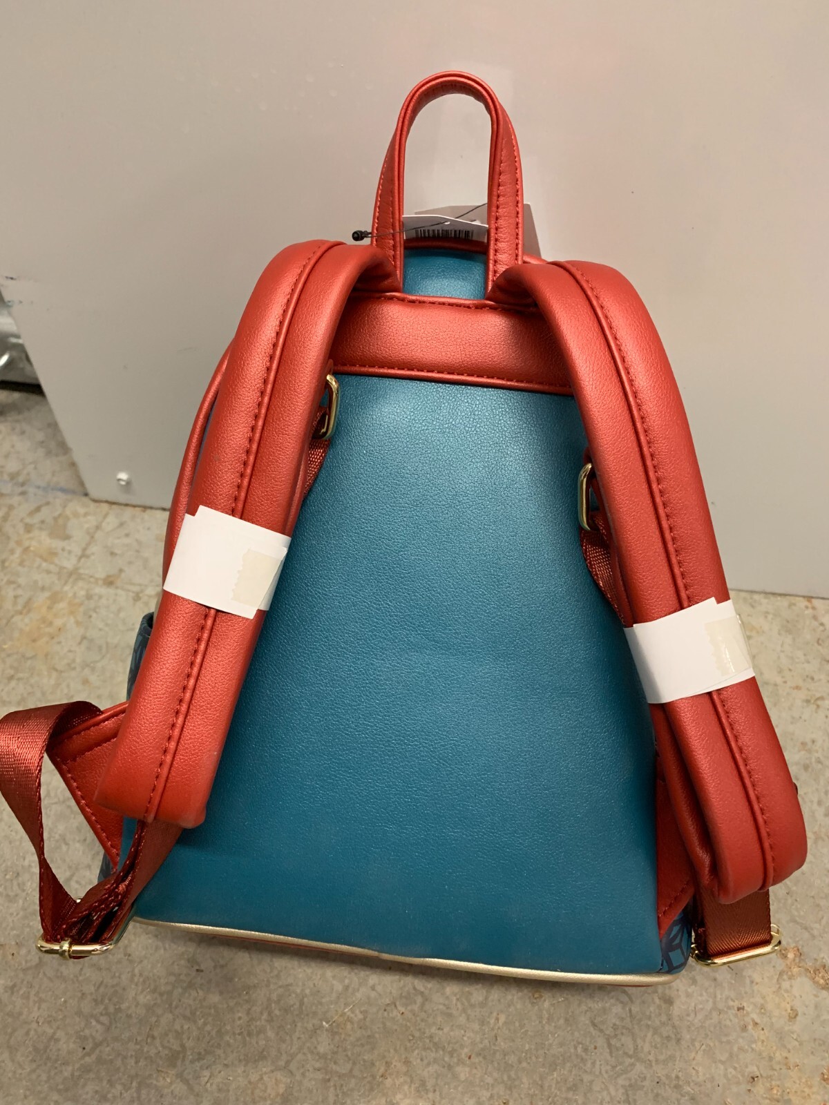 Disney Parks Excl Loungefly Ms Marvel Red & Blue Backpack NEW w/Tag | eBay