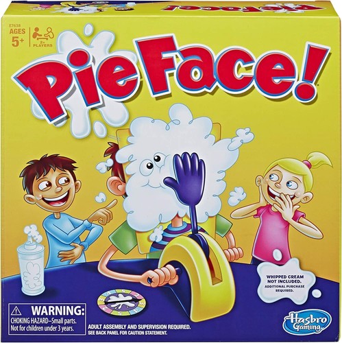 Hasbro Pie Face Game Whipped Cream Family Game Kids Ages 5 and Up | eBay