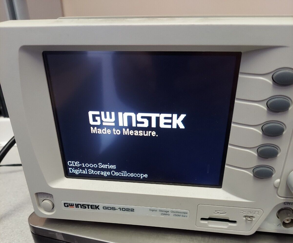 Gw Instek GDS-1022 25MHz Digital Storage Oscilloscope | eBay