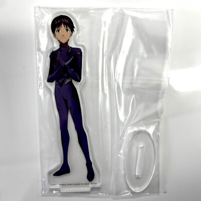 Shinji Ikari Acrylic Stand Figure Plugsuit EVA-01 Bousou Ichibankuji ...