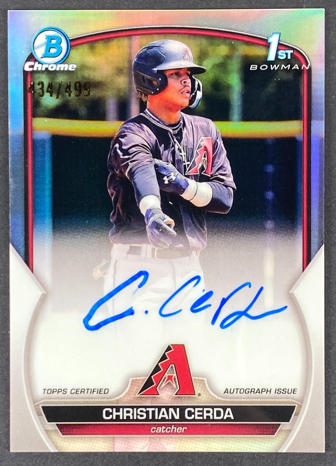 2023 Bowman Chrome - Prospect Autographs Refractor #CPA-CCE Arizona ...