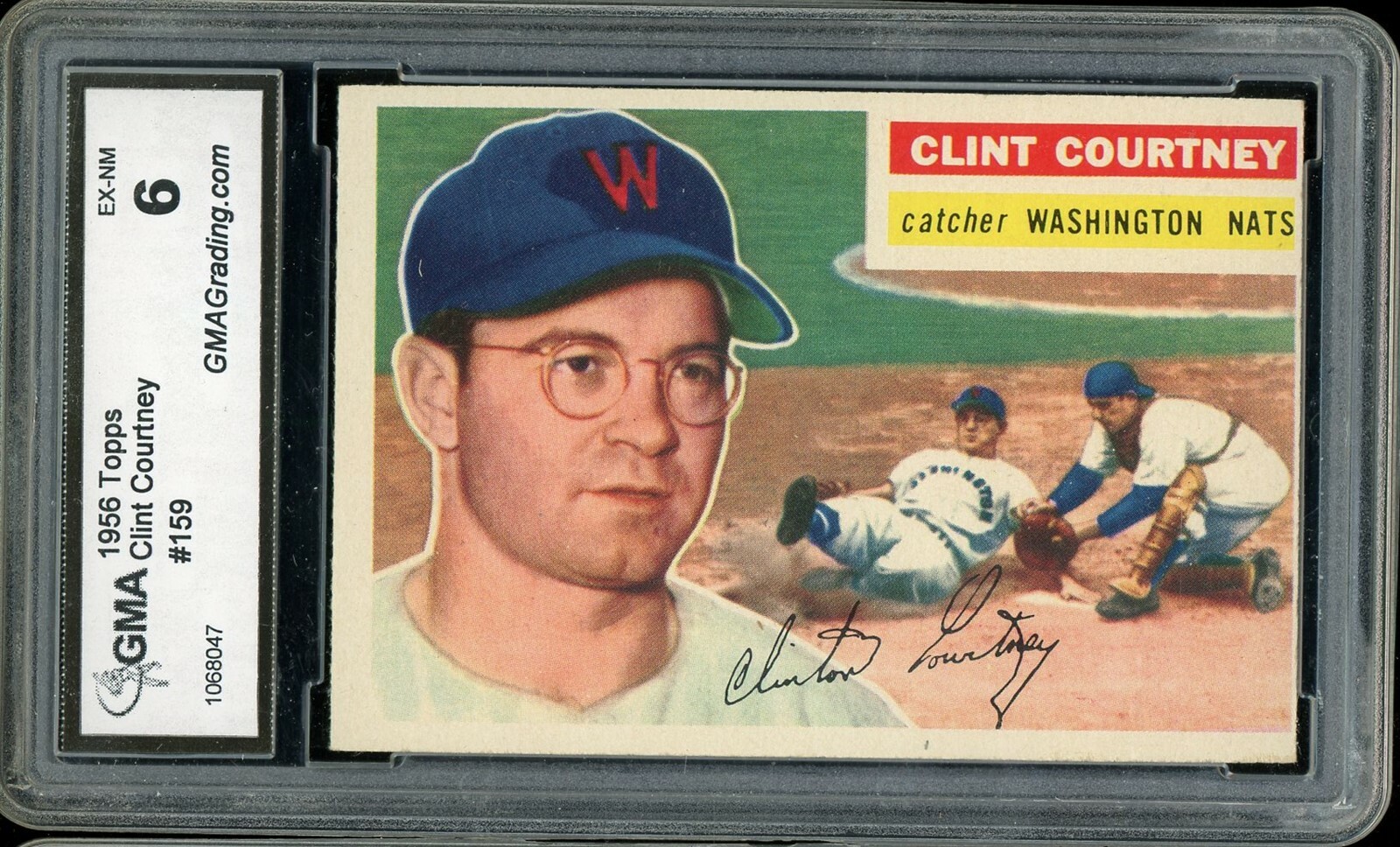 1956 Topps Baseball #159 Clint Courtney GMA 6 | eBay