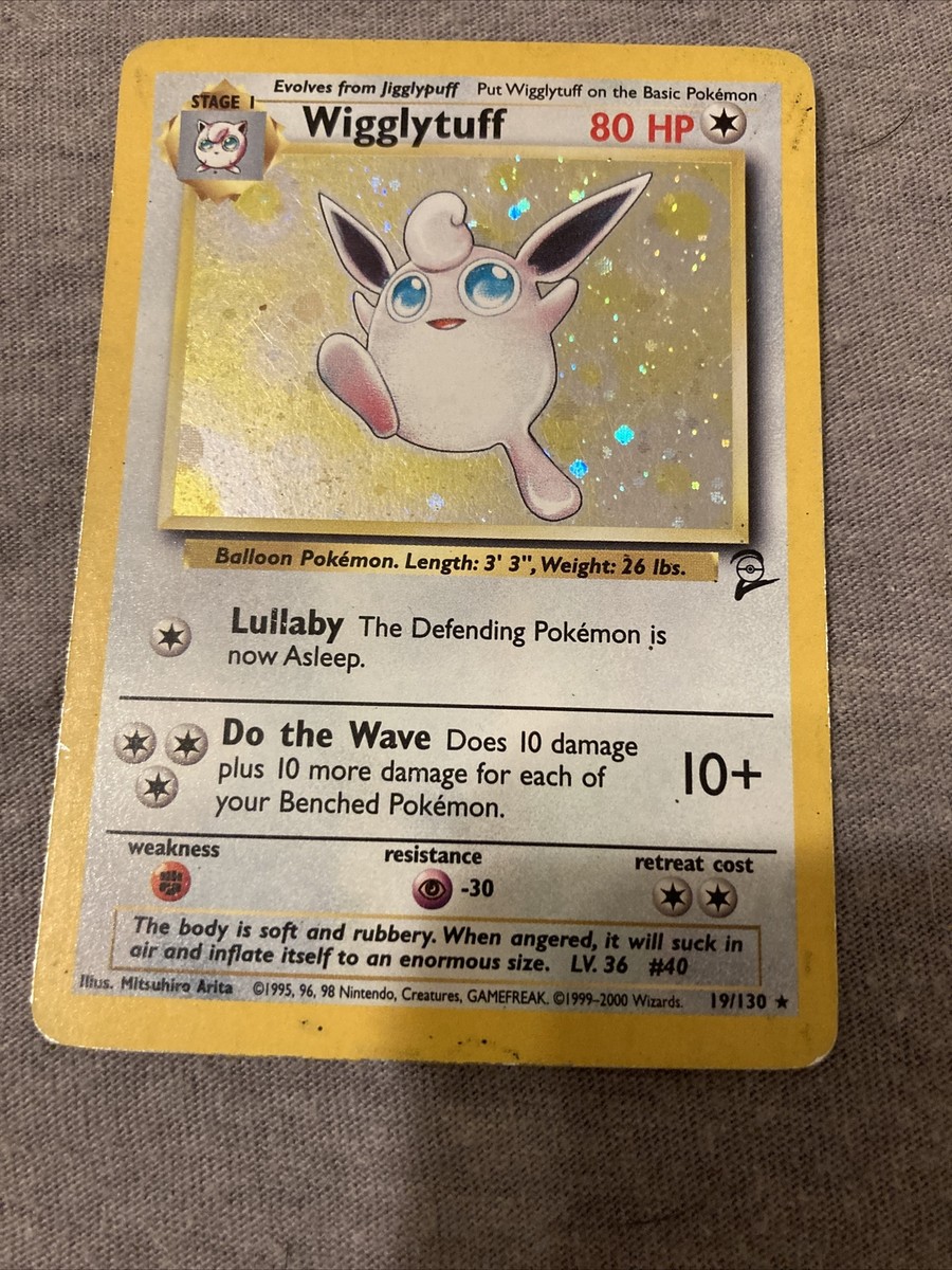 Wigglytuff Pokemon Kort