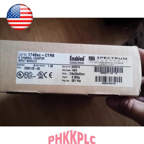 1746sc-CTR8 /A 8 Channel Counter Input Module New Allen Bradley ...