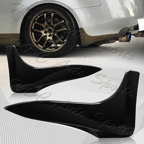 For 2003-2006 Infiniti G35 Coupe Black Rear Bumper Lip Mud Guards ...