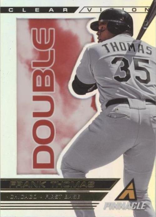 2013 Panini Pinnacle - Clear Vision Frank Thomas #CV70 Double for sale ...