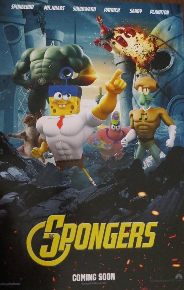 Il Poster Del Film Spongebob Squarepants Esploratore Realizzazione